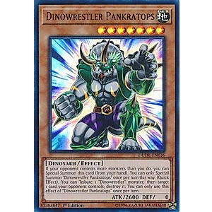 Yu-Gi-Oh! - Dinowrestler Pankratops - DUDE-EN036 - Ultra Rare - 1st Edition - Duel Devastator