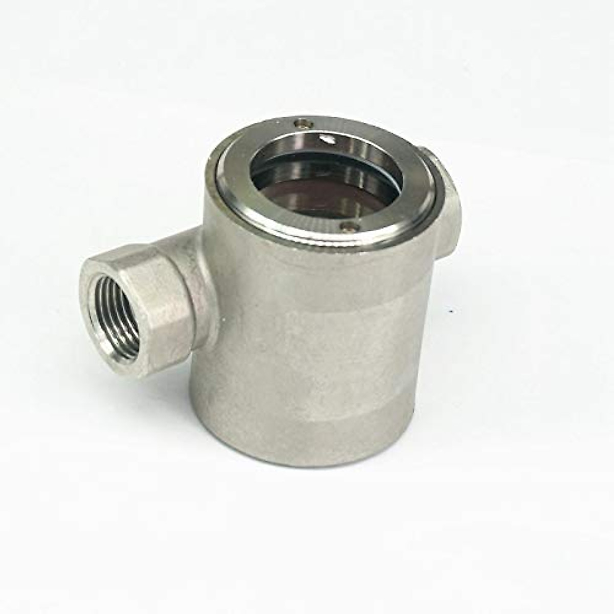 1/2" Female SS304 Stainless Steel Window Sight Flow Indicator With Impeller