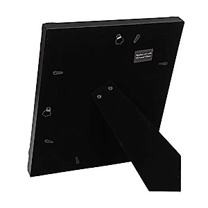 Cottage Garden Mom You Add Beauty to My World Black Rope Trim 8 x 10 Table Top and Wall Photo Frame