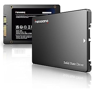 fanxiang SSD 2TB Internal Solid State Drive SATA III 6Gb/s 2.5", 3D NAND, SLC Cache, Up to 550MB/s, Compatible with Laptops and PC Desktops(S101)