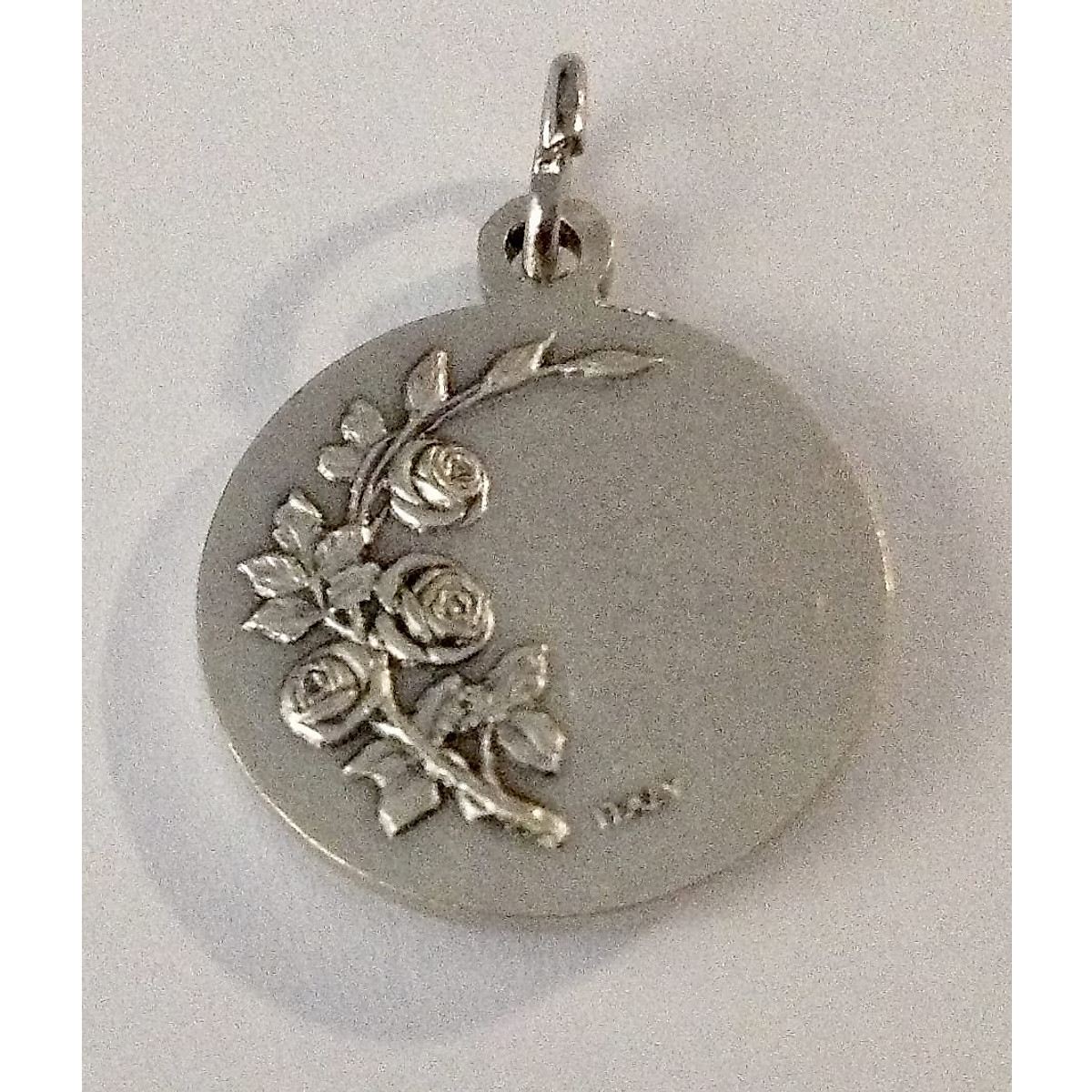 I G J Saint Therese of Lisieux (Jesus Child and of the Holy Face) Silver Medal - The Patron Saints Medals