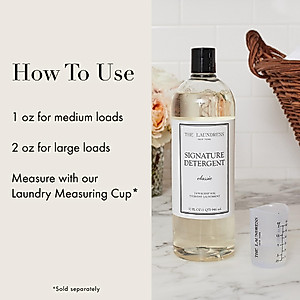 The Laundress Signature Detergent Classic, 32 Fl Oz, Laundry Detergent Liquid, Concentrated, Stain Remover