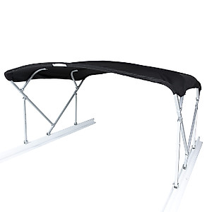 TAYLOR MADE PRODUCTS Manual Bimini Kit - 8'W x 10'L (Black)