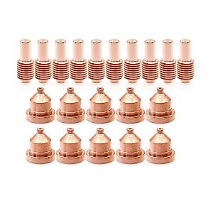 Plasma Cutting 204325 Tip 40A 192047 Electrode for Miller ICE-40C Torch PKG-20