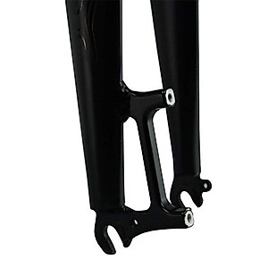 SJHFG 26/27.5/29in Bike Suspension Forks,700C Highway Pure Disc Brake 28.6 Straight Tube Aluminum Alloy Mountain Front Fork (Color : Red)