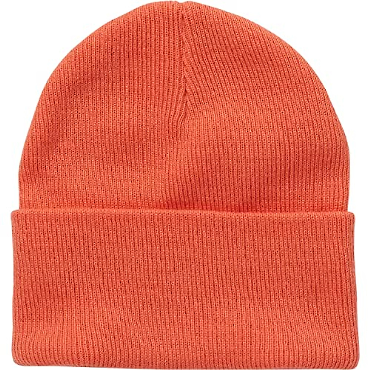 Carhartt Unisex Child Kids Knit Beanie Watch Hat, Living Coral, 2-4T
