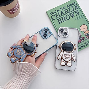 for AT&T Mastro 3 Case with Screen Protector+Cute Hidden Astronaut Phone Stand Holder