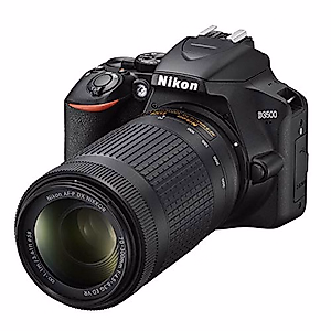 Nikon D3500 24.2MP DX-Format DSLR Digital Camera Double Zoom Lens Kit with 18-55mm f/3.5-5.6 and 70-300mm f/4.5-6.3 Lenses - (Japan Import)