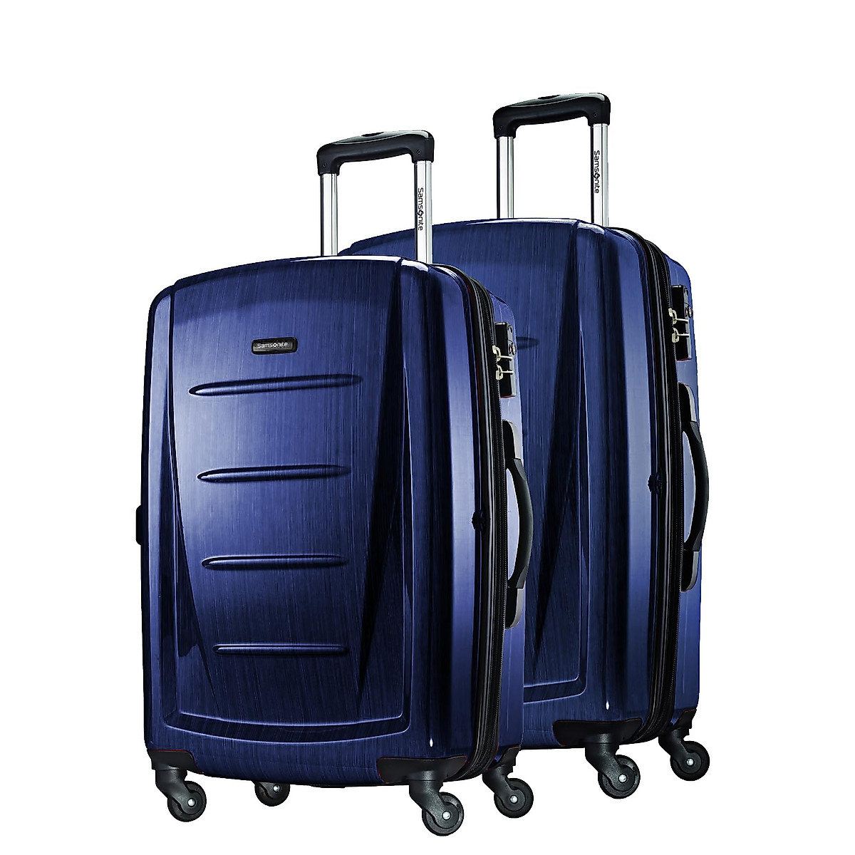 Samsonite Winfield 2 Hardside Luggage with Spinner Wheels, Navy, 2-Piece Set (20/24)