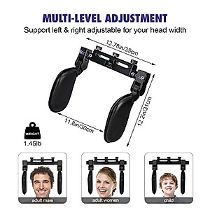 SanLead Car Headrest Pillow Detachable Road Pal Car Seat Headrest Pillow Adjustable Car Seat Headrest Pillow for Kids and Adults