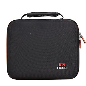 FBLFOBELI EVA Hard Carrying Case Compatible With BLACK+DECKER 20V MAX POWERECONNECT Cordless Drill/Driver + 30 pc. Kit LD120VA/LDX120C，Tool Storage Organizer Bag With Handle (Case Only)