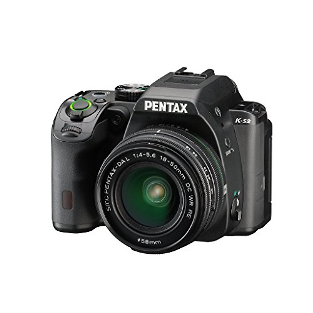 Pentax K-S2 20MP DSLR Two Lens Kit w/ 18-50mm WR & 50-200mm WR (Black)