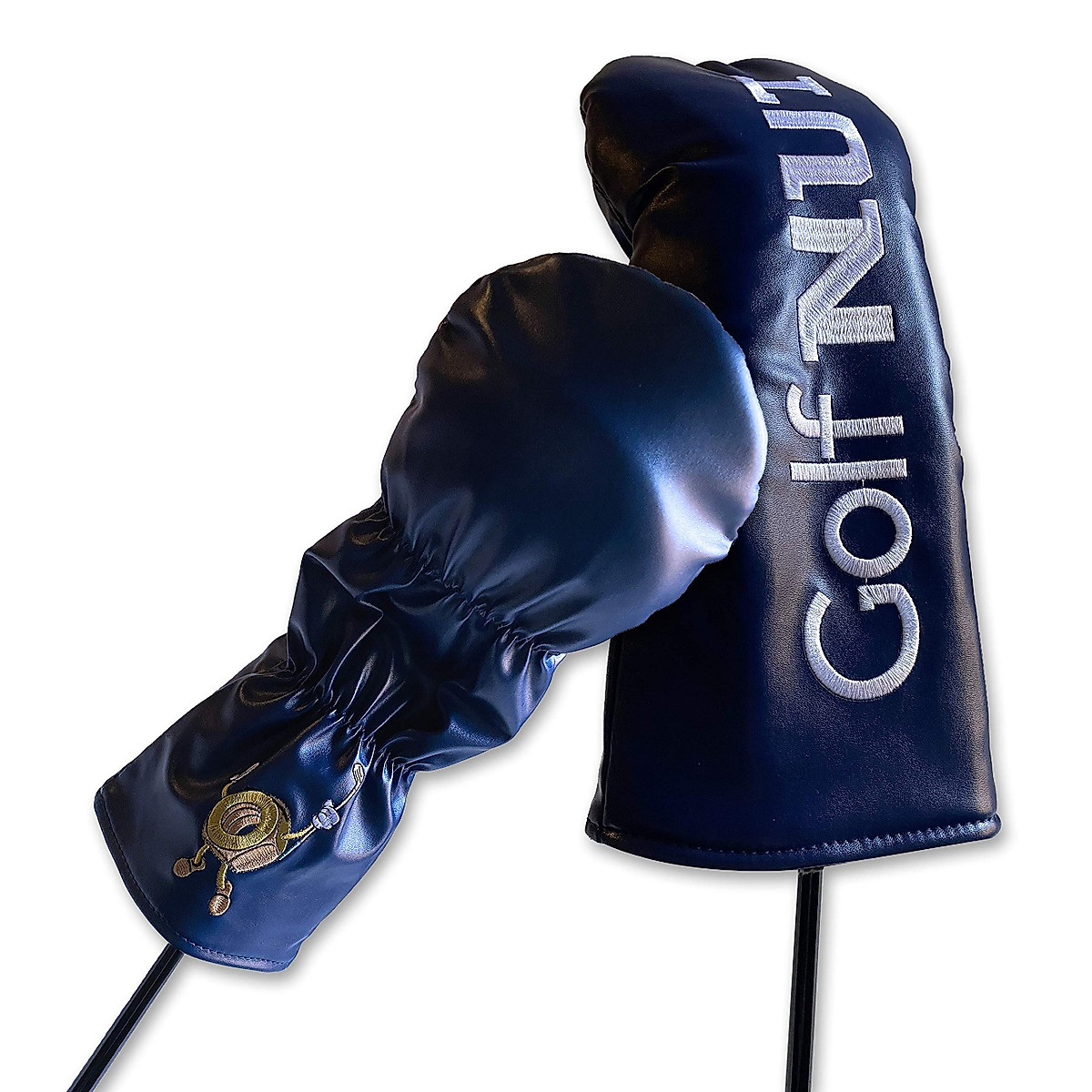 Golf Nut Special Edition Embroidered Driver Headcover for The Avid Golfer or Stocking Stuffer!