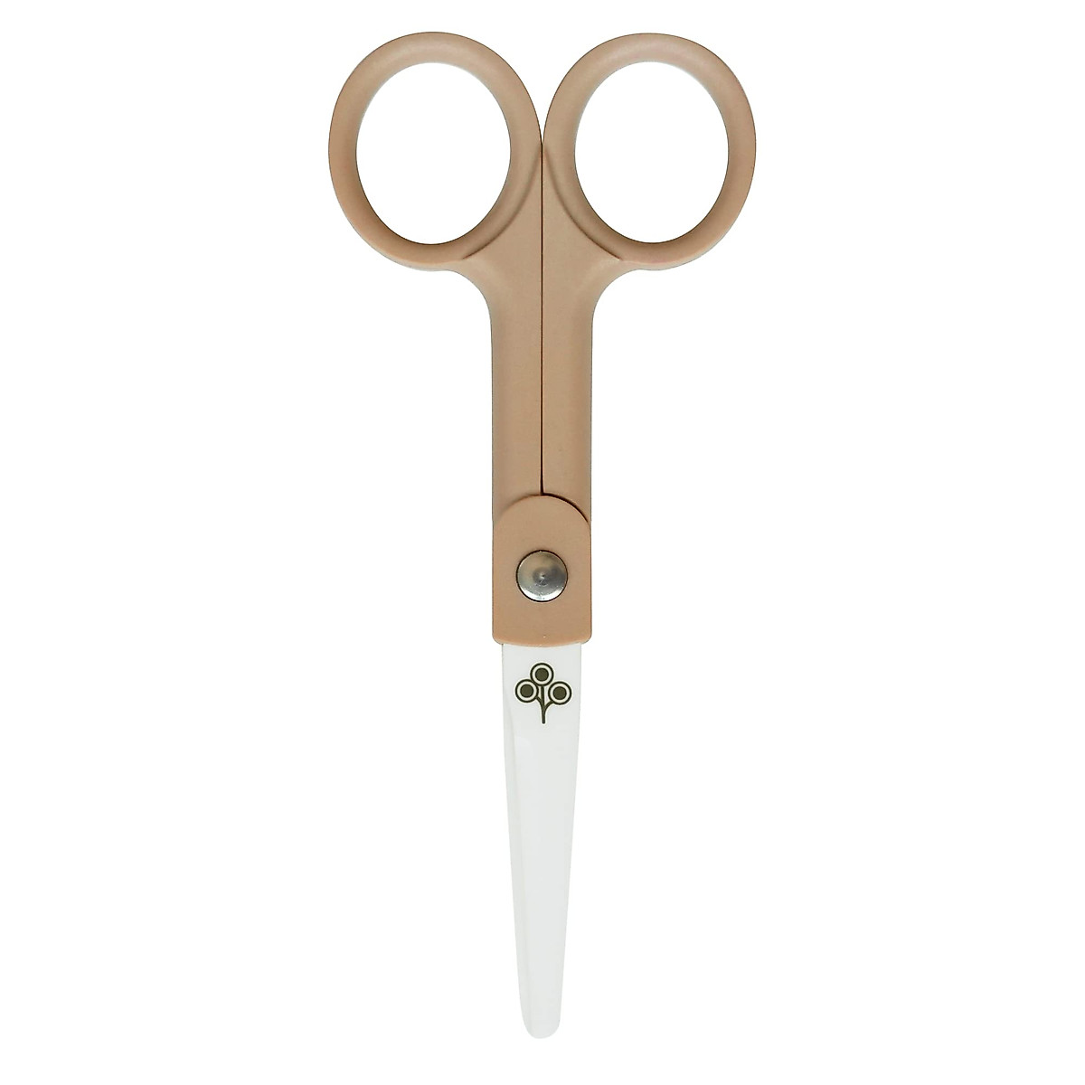 Ceramic food scissors ZoLi SNIP sandstone tan | kitchen scissors, stain-resistant, durable, material shears for food, bite-sized toddler food
