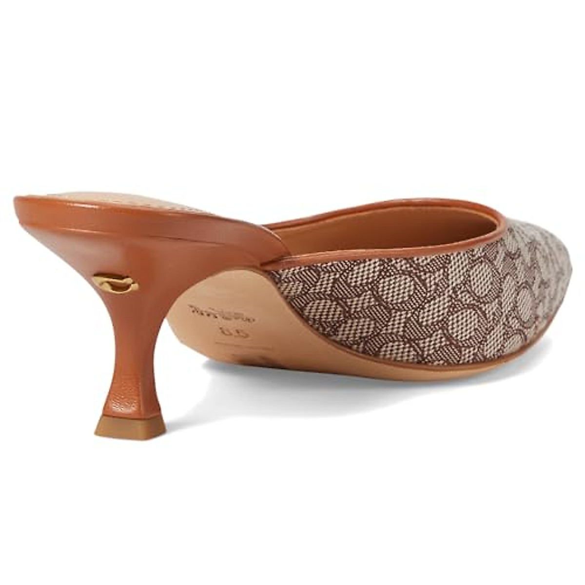 Coach Renn Mule Cocoa/Burnished Amber 8 B (M)