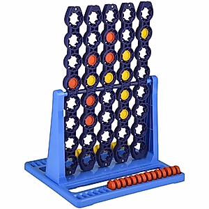 Hasbro Gaming Connect 4 Spin Game, Features Spinning Connect 4 Grid, 2 Player Board Games for Family and Kids, Strategy Board Games, Ages 8 and Up
