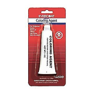 EVERCOAT 509 FIBERGLASS RESIN WHITE COLOR AGENT 1 oz (EVERCOAT-509)