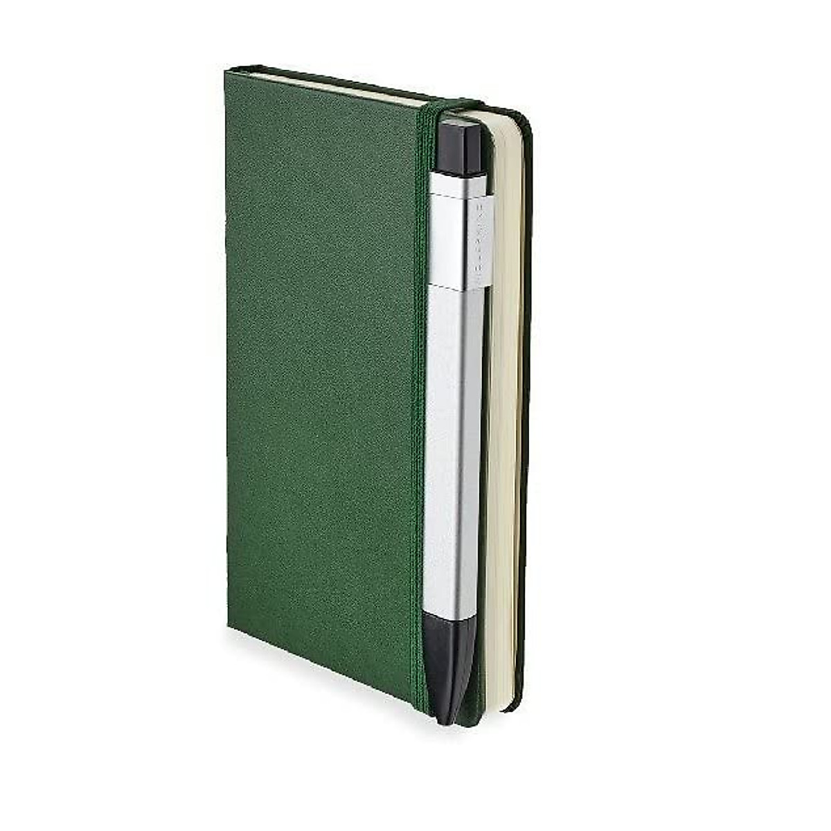 Moleskine Classic Pro Click Ballpoint Pen, 1.0mm Point, Silver Grey