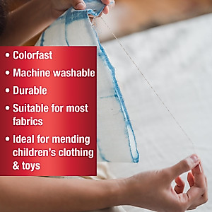 SINGER Mercerized Cotton Hand Sewing Thread Pack - 24 Assorted Colors, 10yds/ea, Mini Spools of Thread, Includes Hand Needles & Threader, Travel Friendly