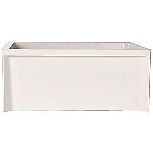 Mustee 63M Durastone Material Mop Sink, White