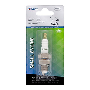 TORCH E6RTC Spark Plug Replace for NGK BPR6HS Spark Plug, for BOSCH WR7BC Spark Plug, for CHAMPION RL82YC Spark Plug, for DENSO IWF20 W20FPR-U Spark Plug, for TORO 418 119-1961 spark plug, OEM, ea