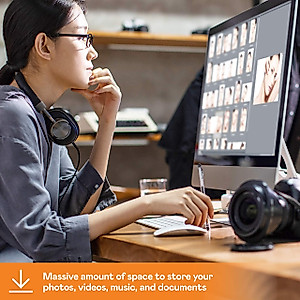 WD 18TB My Book Desktop External Hard Drive, USB 3.0 - WDBBGB0180HBK-NESN (Renewed)