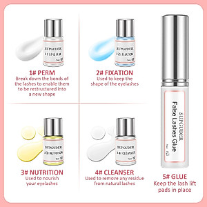 2025 Upgraded Lash Lift Kit for Perming,Curling and Lifting Eyelashes | Semi-Permanent Salon Grade Supplies for Beauty Treatments | Includes Eye Shields,Pads and Accessories