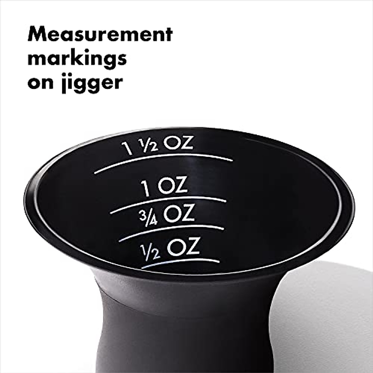 OXO Good Grips Plastic Cocktail Shaker- 20 oz/590 mL capacity