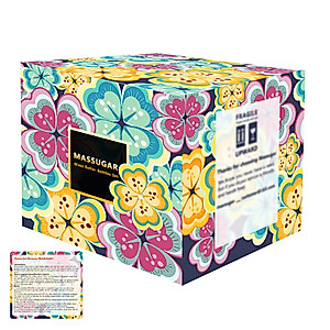 MASSUGAR Glass Spray Bottles Set - Refillable Blue Bottle Mixing Kits is Great for Essential Oils - Fine Mist 16 oz 2 Pack, 2 oz 4 Pack, 10 ml 2 Pack and 10 ml Roller Bottles 4 Pack