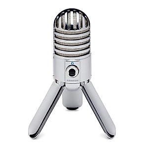 SAMSON Meteor Mic USB Studio Condenser Microphone (Chrome)