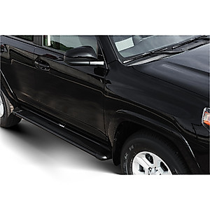 Westin 27-6125 Black Aluminum Step Boards for Trucks and SUV's 72"