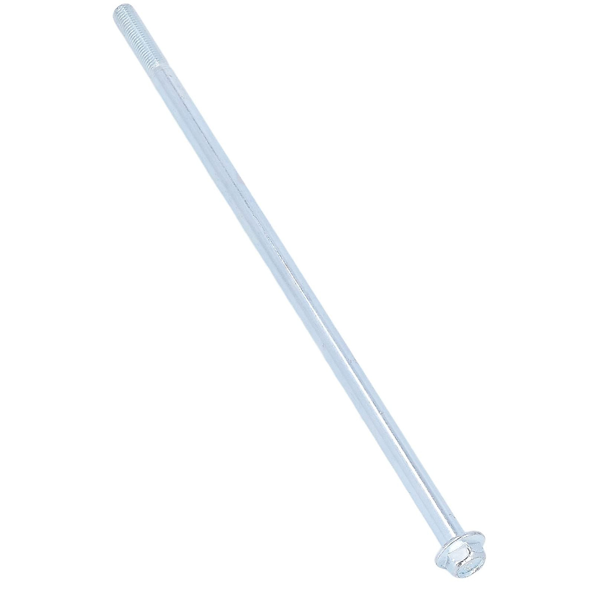 10pcs Carbon Steel Half Thread Hex Head Lengthened Wear Resistance Standard Size High Hardness for Lawn Mower (10*285)