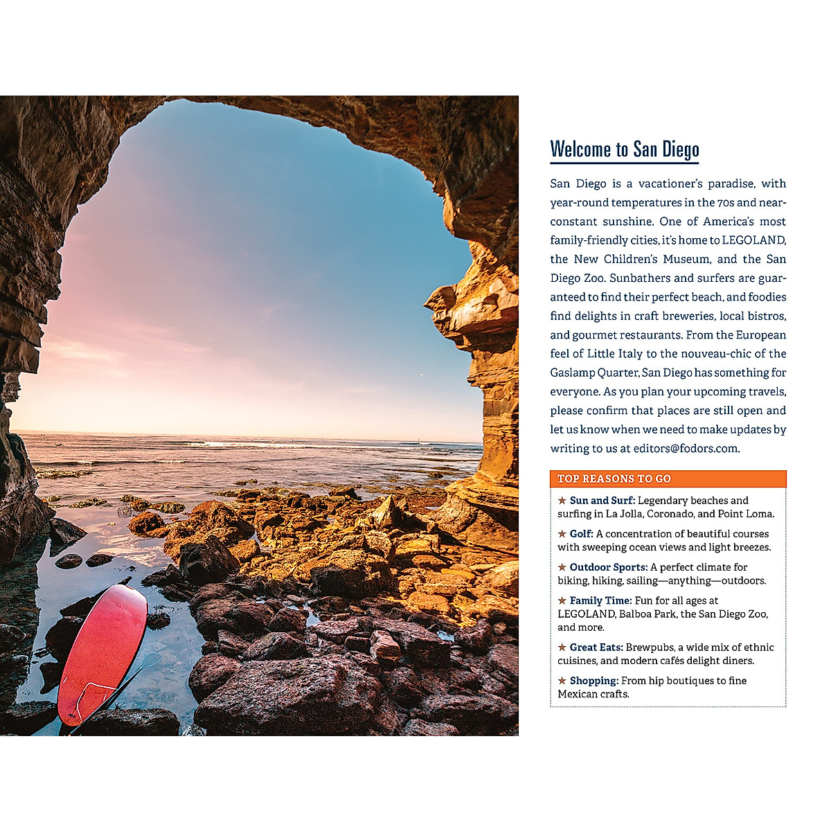 Fodor's San Diego: with North County (Full-color Travel Guide)