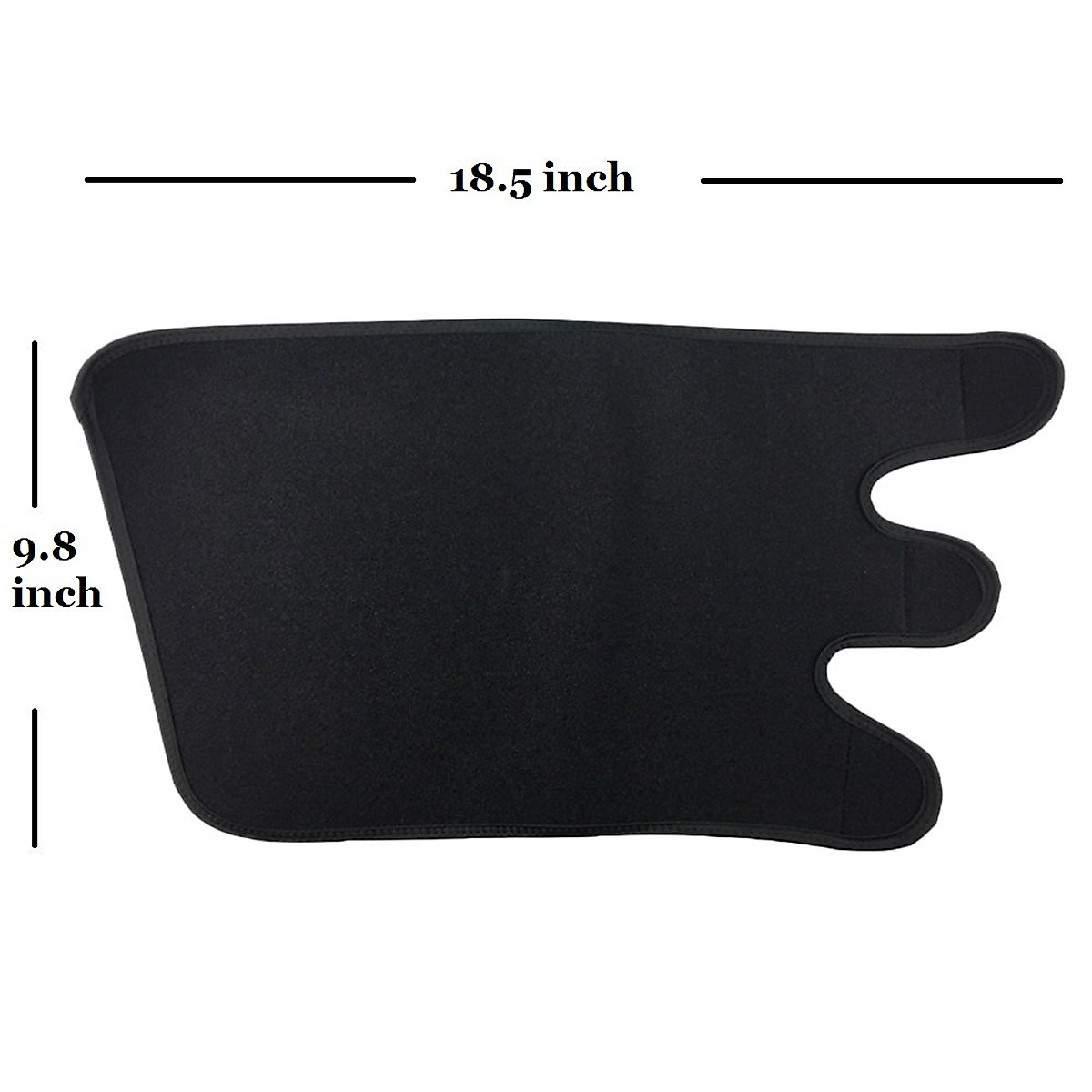 Rungear Calf Shin Support Brace, Adjustable Compression Leg Sleeve Wrap Band for Running Cycling Sports - Great Shin Support Improves Blood Circulation & Reduces Leg Swelling Injury, 1 Sleeve (Black)