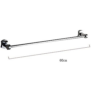 PONNYC Wall Mounted Bathroom Shelves bar bar Racks Hanger Copper Rack Single Rod an Bathroom 60cm Stuff Holders