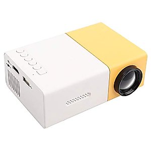 Portable Projector, Home Theater Mini Stylish Projector, 1080P HDMI for Movie(U.S. Standard (110V-240V))