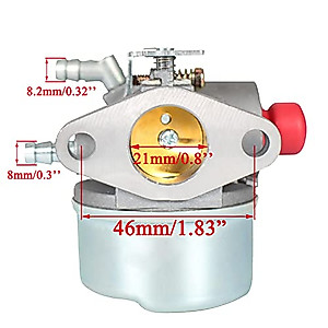 Pro Chaser 640117 Carburetor Replaces for Yard Machines 24A-463B129 21A-415-118 Replaces Craftsman 247.795850 580.327122 580.329120 Fits OH195XA OH195EA OHH50 OHH55 OHH60 OHH65 5.5HP Engine