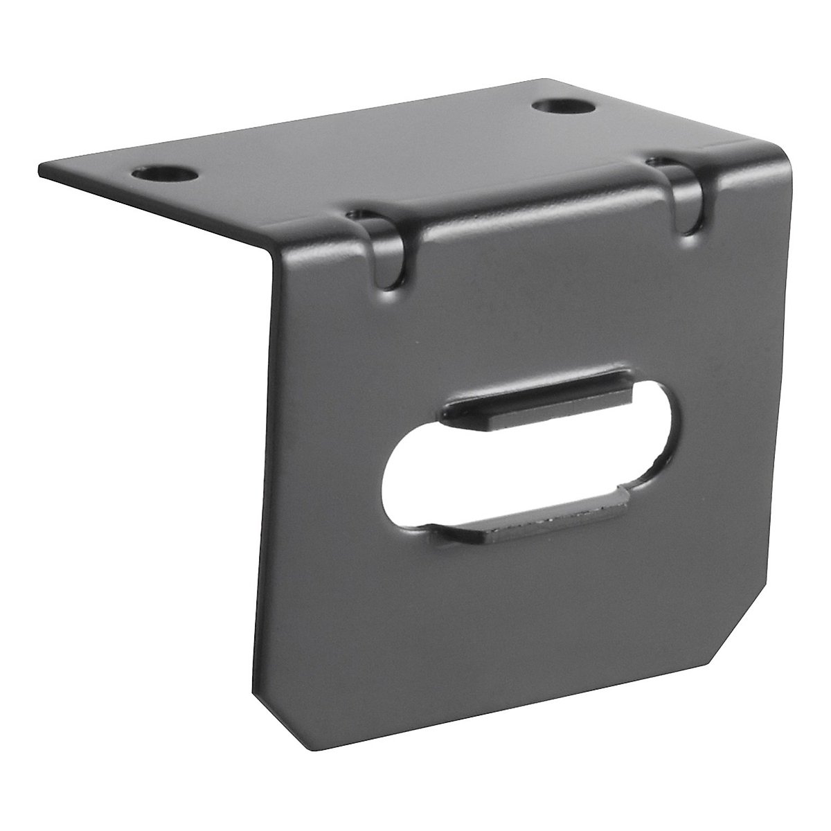 CURT 58300 Vehicle-Side Trailer Wiring Harness Mounting Bracket for 4-Way Flat