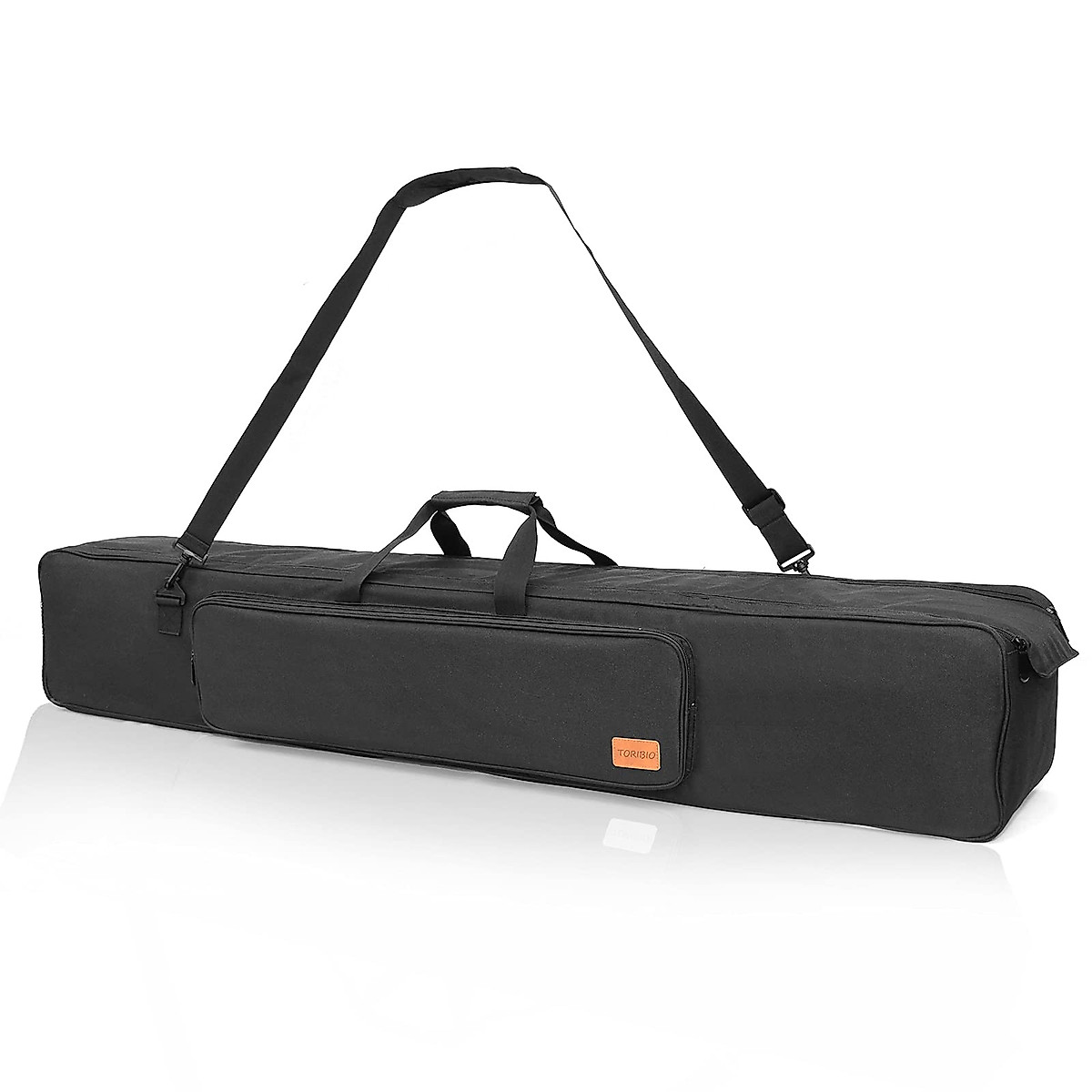 TORIBIO Tripod Case Bag 50"x8.2"x8.2"/127x21x21cm with Padded Water-resistant Heavy-Duty Multi-Function Tripod Carrying Case with Strap,Suit for Lights, Speakers, Cameras, Booms, Microphone Stands