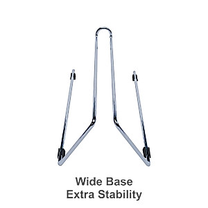 Horizontal Countertop Paper Towel Holder (Chrome)