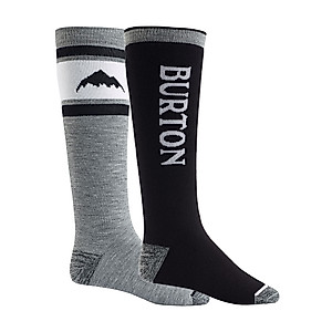 Burton Mens Weekend Midweight 2Pk, True Black New, Medium