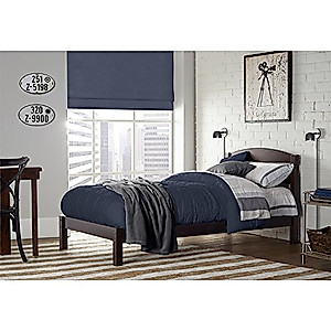 Dorel Living Braylon Twin Bed, Espresso