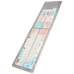 PBT Keyboard Keycaps, Mechanical Gaming Keyboard Keycap, PX Style English 125 Keys DIY Opaque Keycap, for Mechanical Keyboard