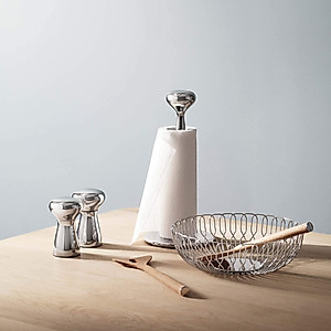 Georg Jensen Alfredo Stainless Steel Magnetic Paper Towel Holder, 12.6"