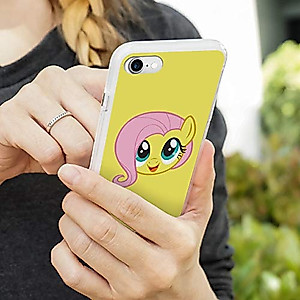 My Little Pony Fluttershy Face Protective Slim Fit Hybrid Rubber Bumper Case Fits Apple iPhone 8, 8 Plus, X, 11, 11 Pro,11 Pro Max