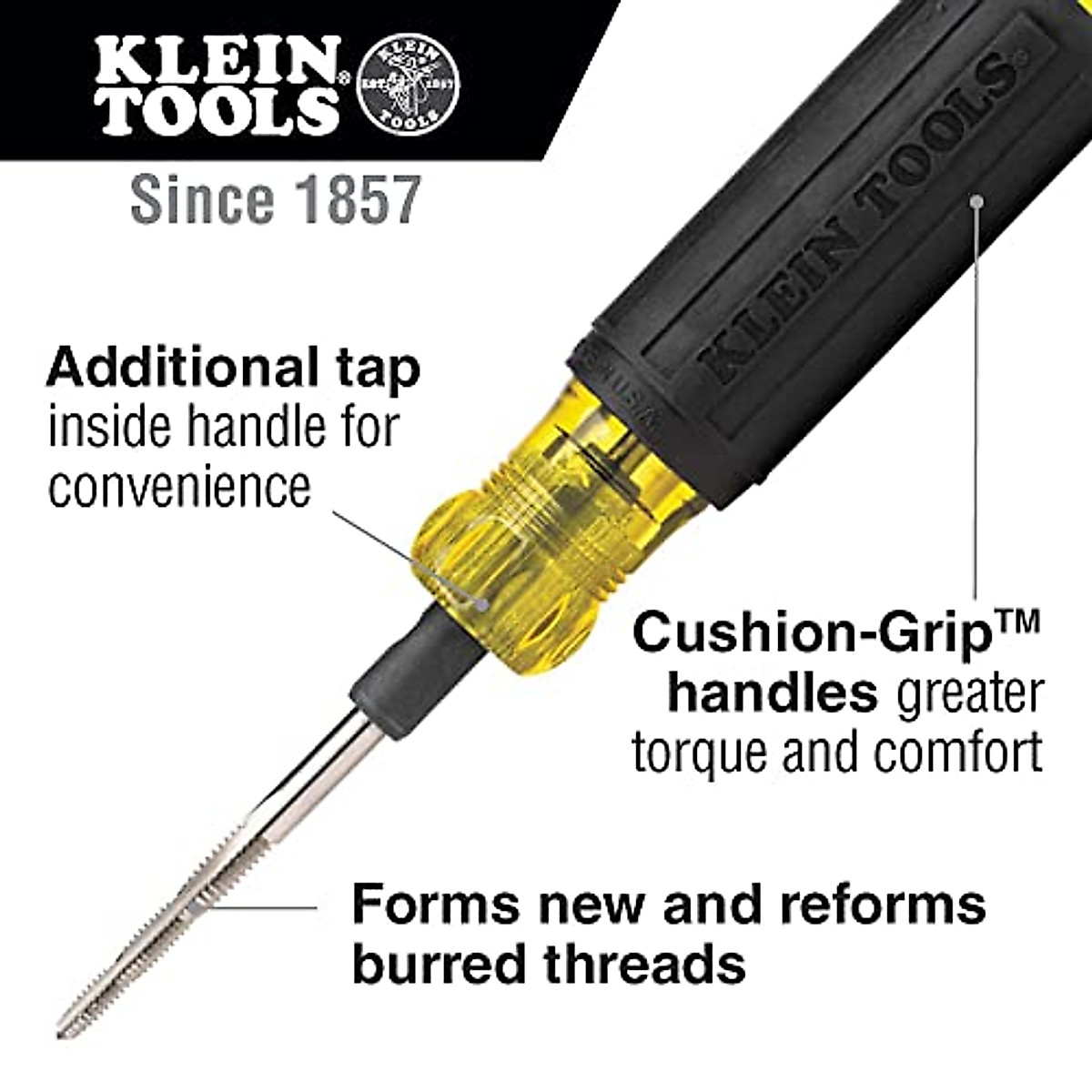 Klein Tools 626 Tapping Tool, 6-in-1, Cushion Grip