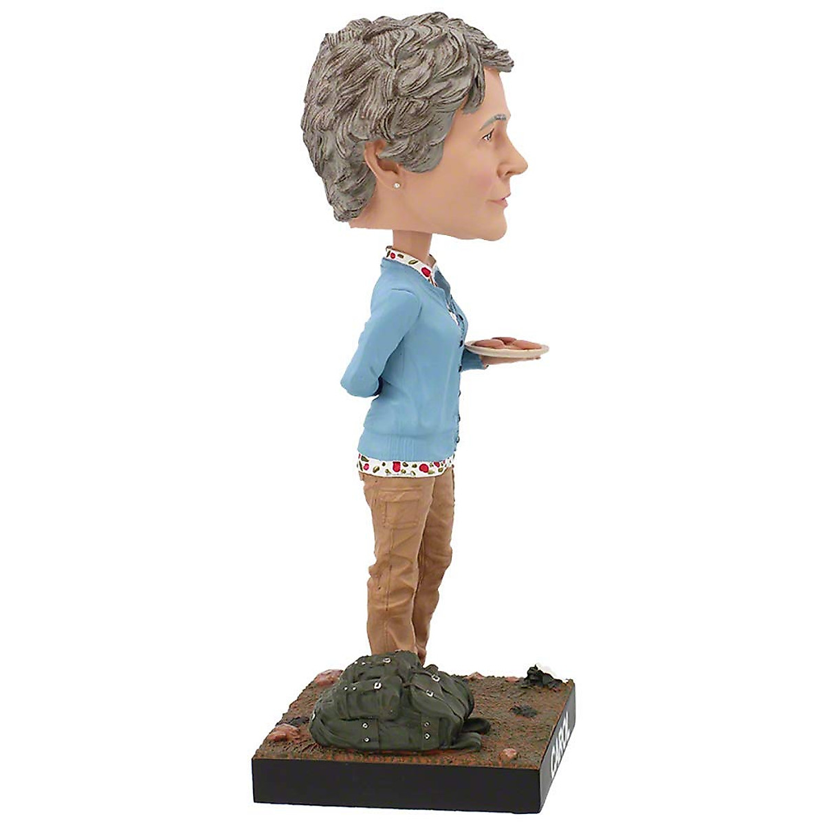 Royal Bobbles The Walking Dead Carol Peletier Bobblehead, Premium Polyresin Lifelike Figure, Unique Serial Number, Exquisite Detail