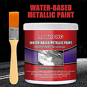 2PCS Rust Paint, Rust Preventive Coating, Water-Based Metal Rust Remover, Car Rust Remover Paste, Multi Purpose Anti-Rust Rust Remover Repair Protect, Rust Proofing Protection for Truck Mower Car