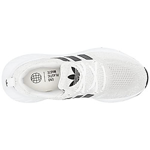 adidas Men's Swift Run 22 Sneaker, White/Core Black/Grey, 12