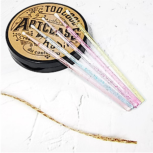 ZYIGYI 500 PCS Disposable Micro Cotton Swabs Brush Applicators, Microswabs for Eyelash Extension, Lips Mascara Wands 5 Color